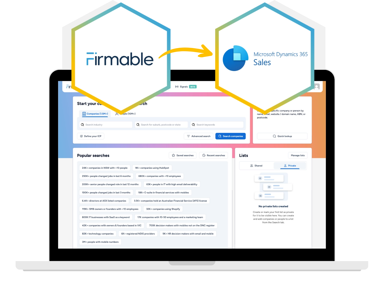 Integrate your MS Dynamics 365 Sales with Firmable
